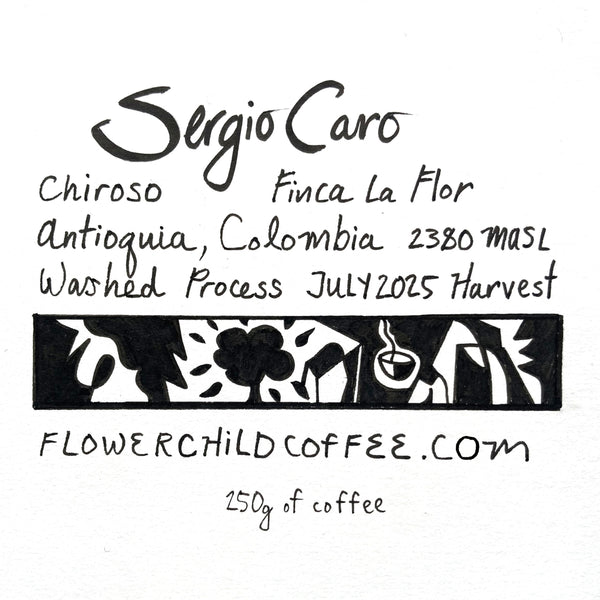 Sergio Caro – FLOWER CHILD COFFEE